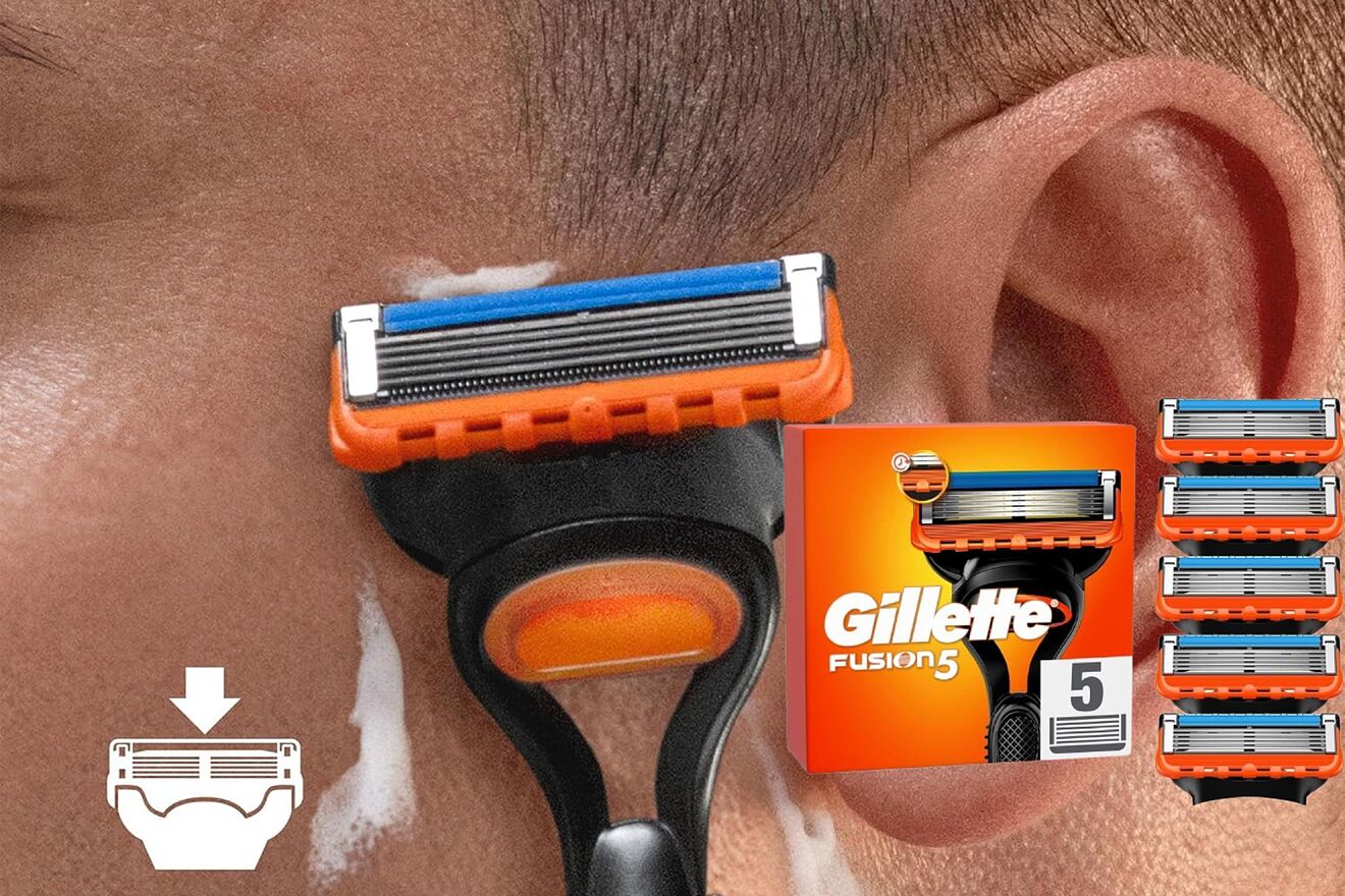 Las cuchillas Gillette Fusion 5 bajan de precio: el recambio más ...