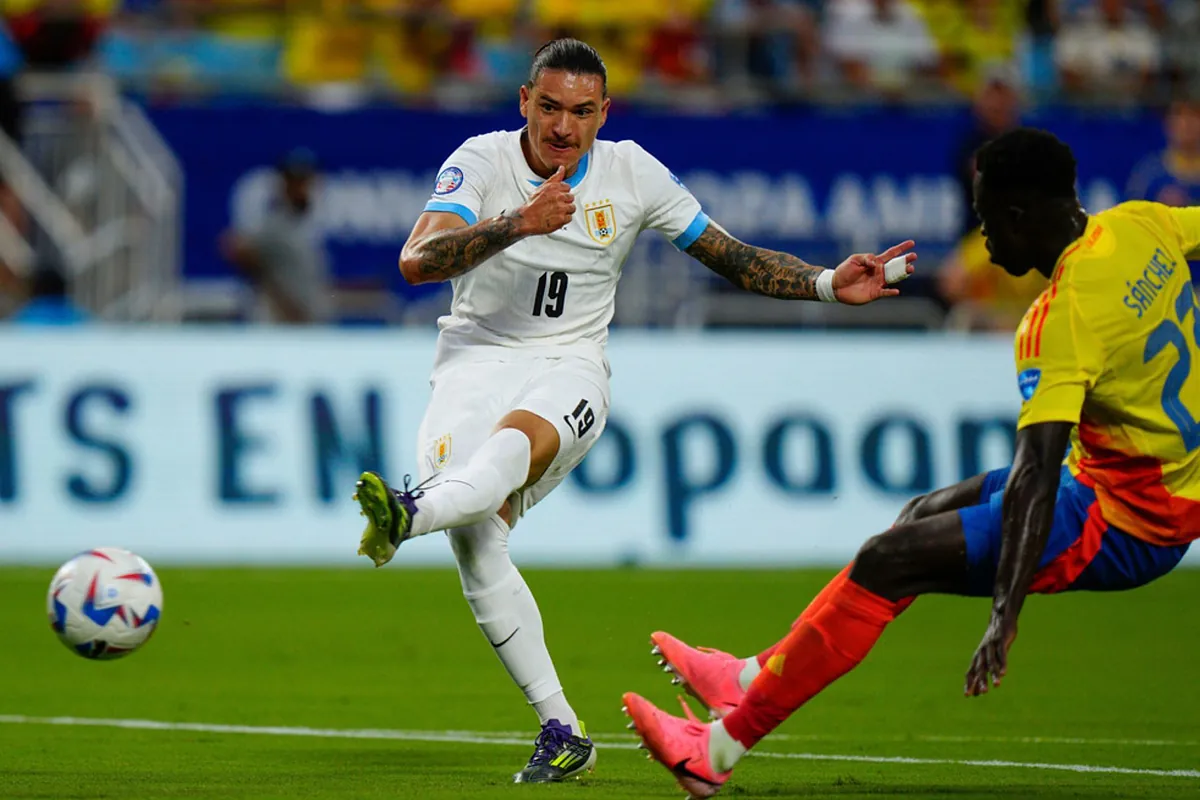 Copa America: Darwin Nunez involved in brawl with fans in stands after ...