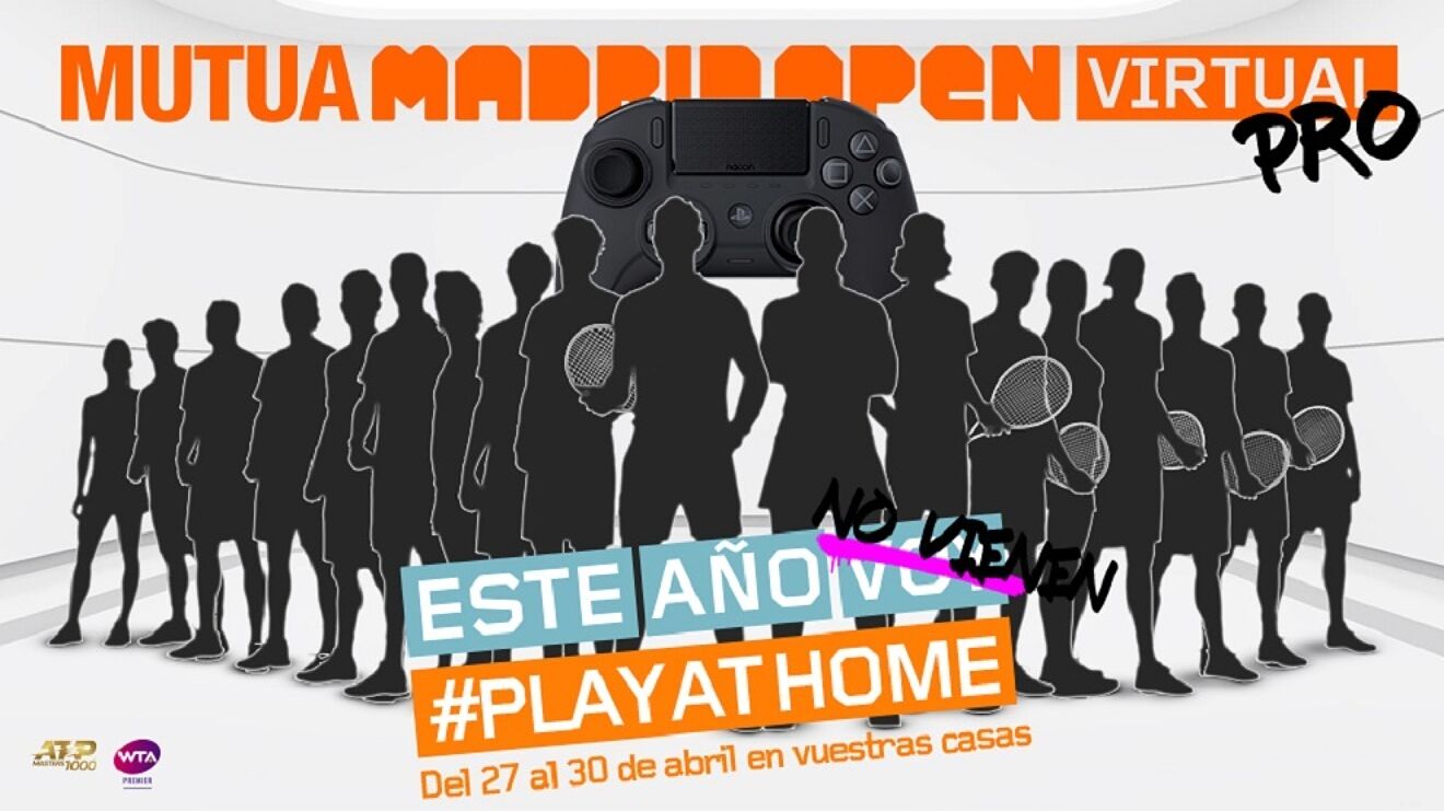 Mutua Madrid Open Virtual Pro: así será el primer torneo profesional de tenis online de la ...