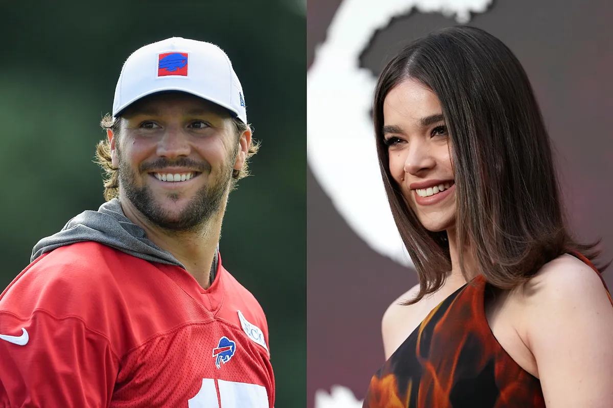 Josh Allen shares a romantic dinner with his wife, Hailee Steinfeld ...