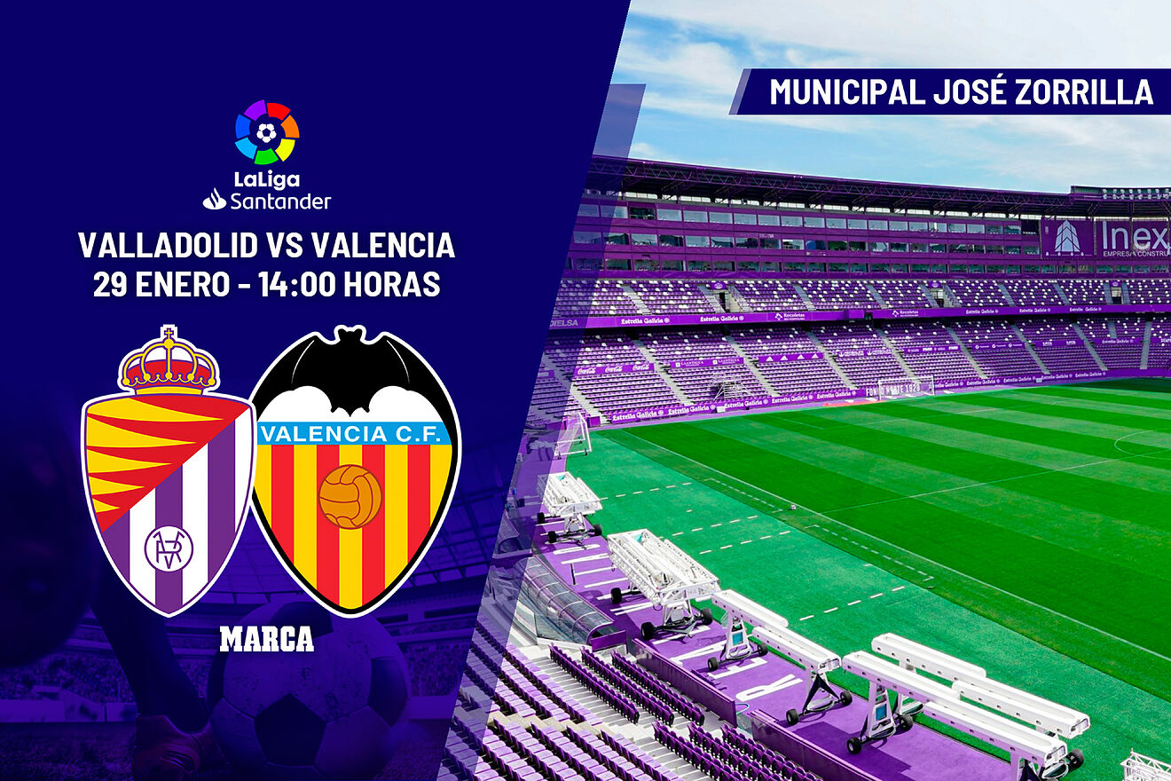 LaLiga Santander: Alineaciones confirmadas del Valladolid - Valencia ...