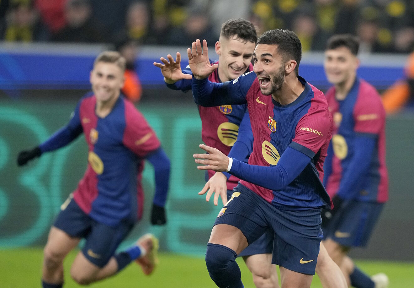 Dortmund 2-3 Barcelona: Late Ferran Torres double lifts Barcelona to ...