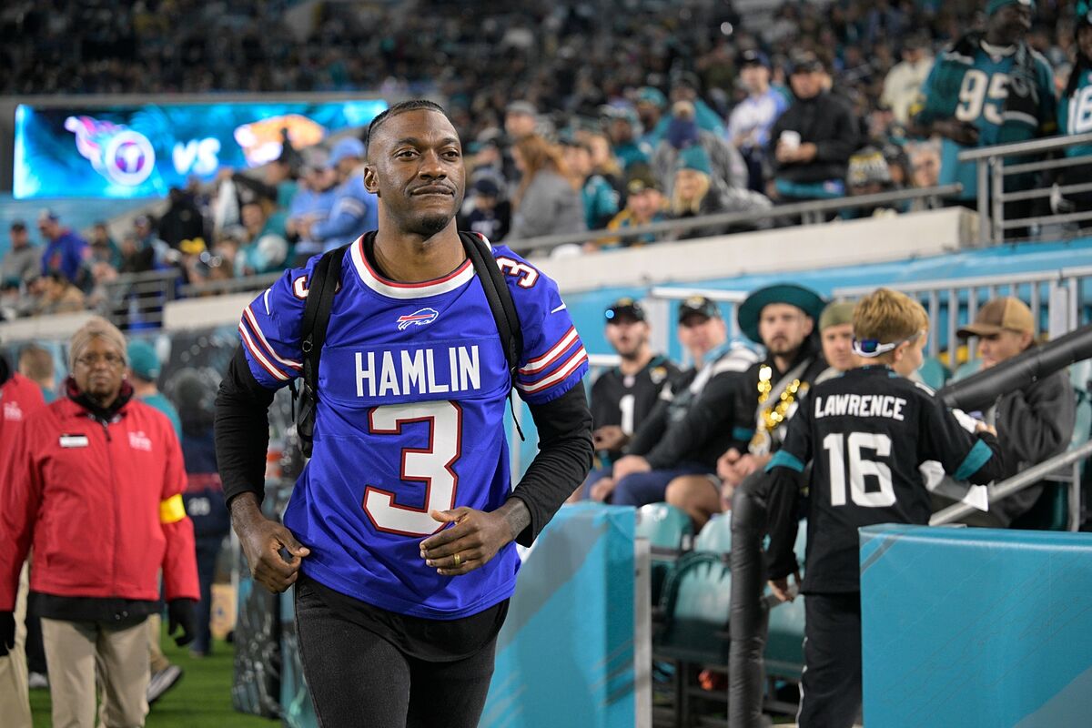 RGIII wants Damar Hamlin on the Madden cover... "No! He's been through ...