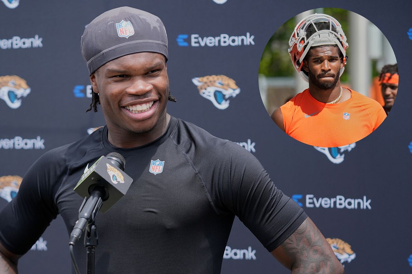 While Shedeur Sanders looks isolated in Browns practice, Travis Hunter ...