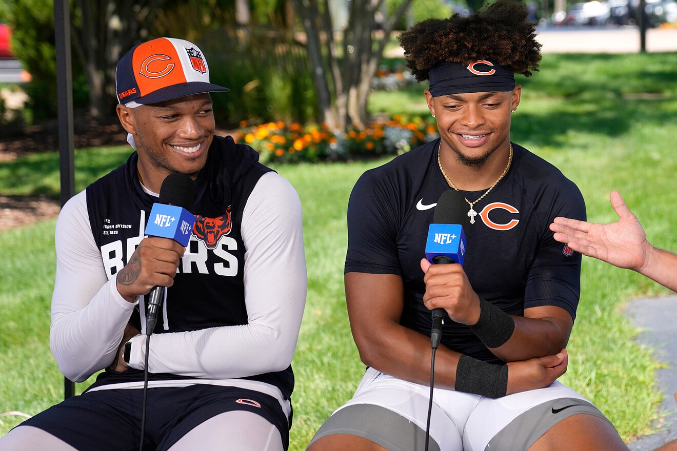 The Justin Fields, D.J. Moore hype train keeps on rolling with ...