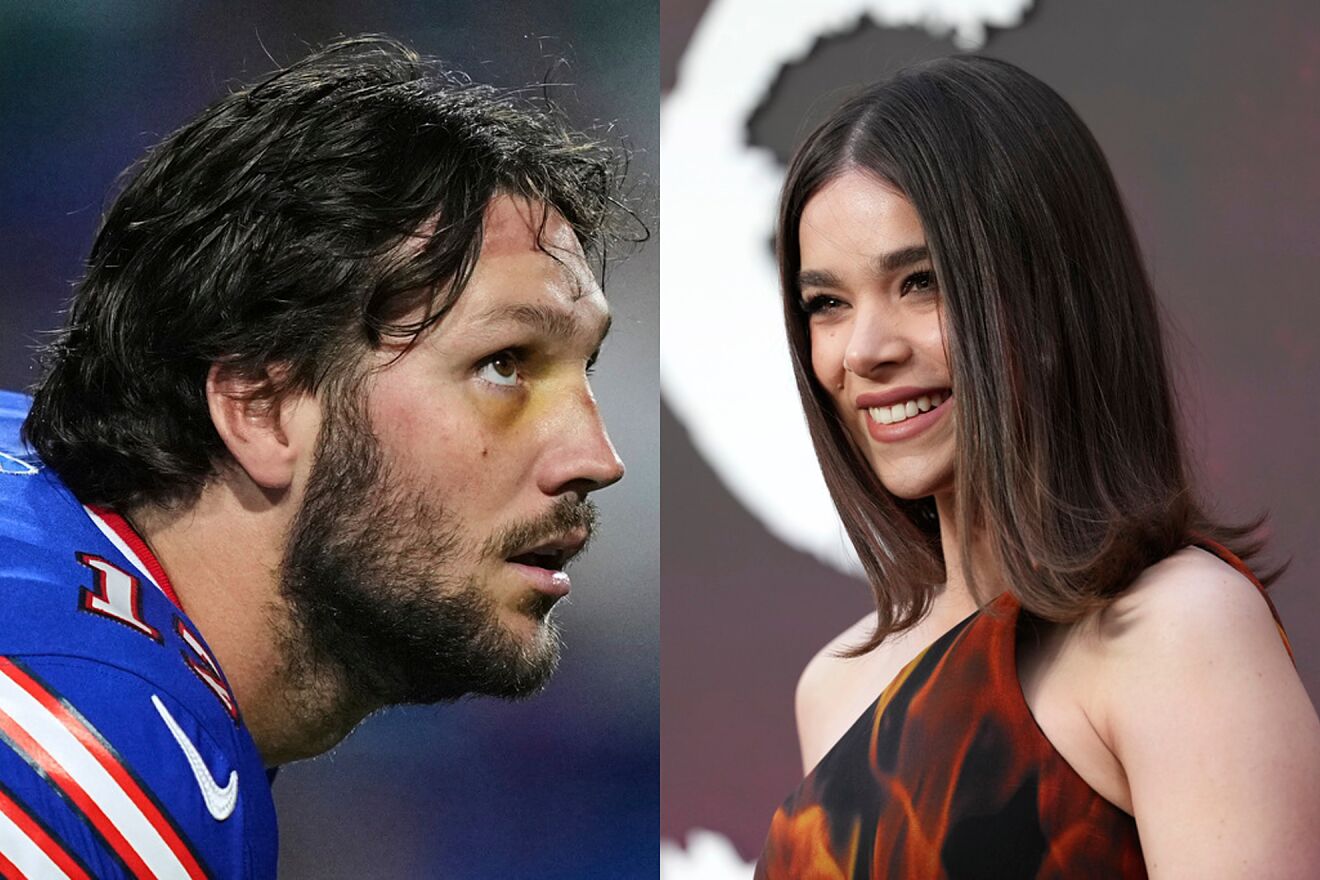 Hailee Steinfeld steals the spotlight from Buffalo Bills' Josh Allen ...