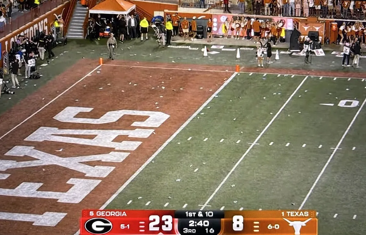 Arch Manning's Texas Longhorns handed $250,000 fine after Georgia trash ...