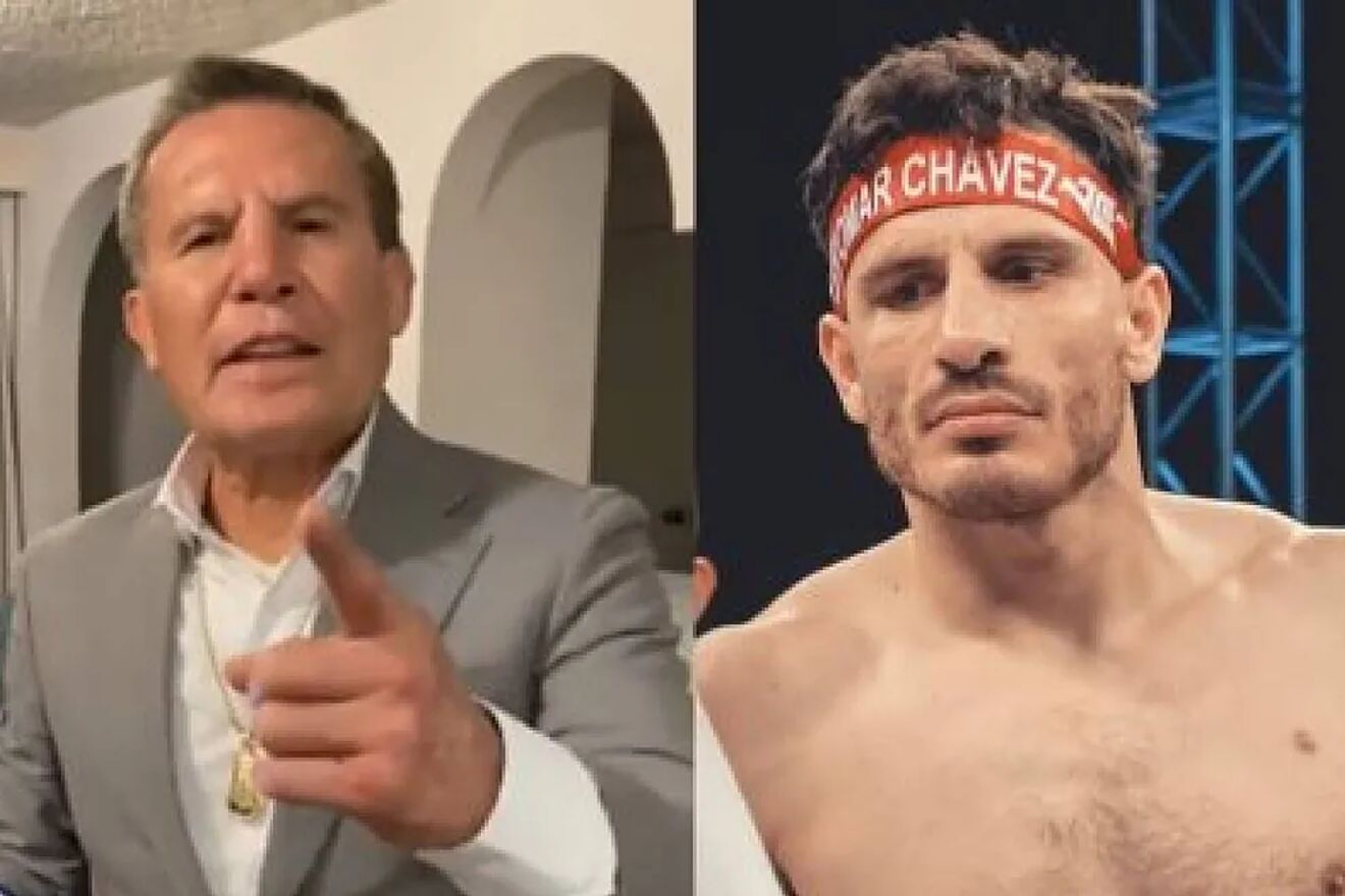 Julio Cesar Chavez assures victory for his son Omar Chavez vs Misael ...