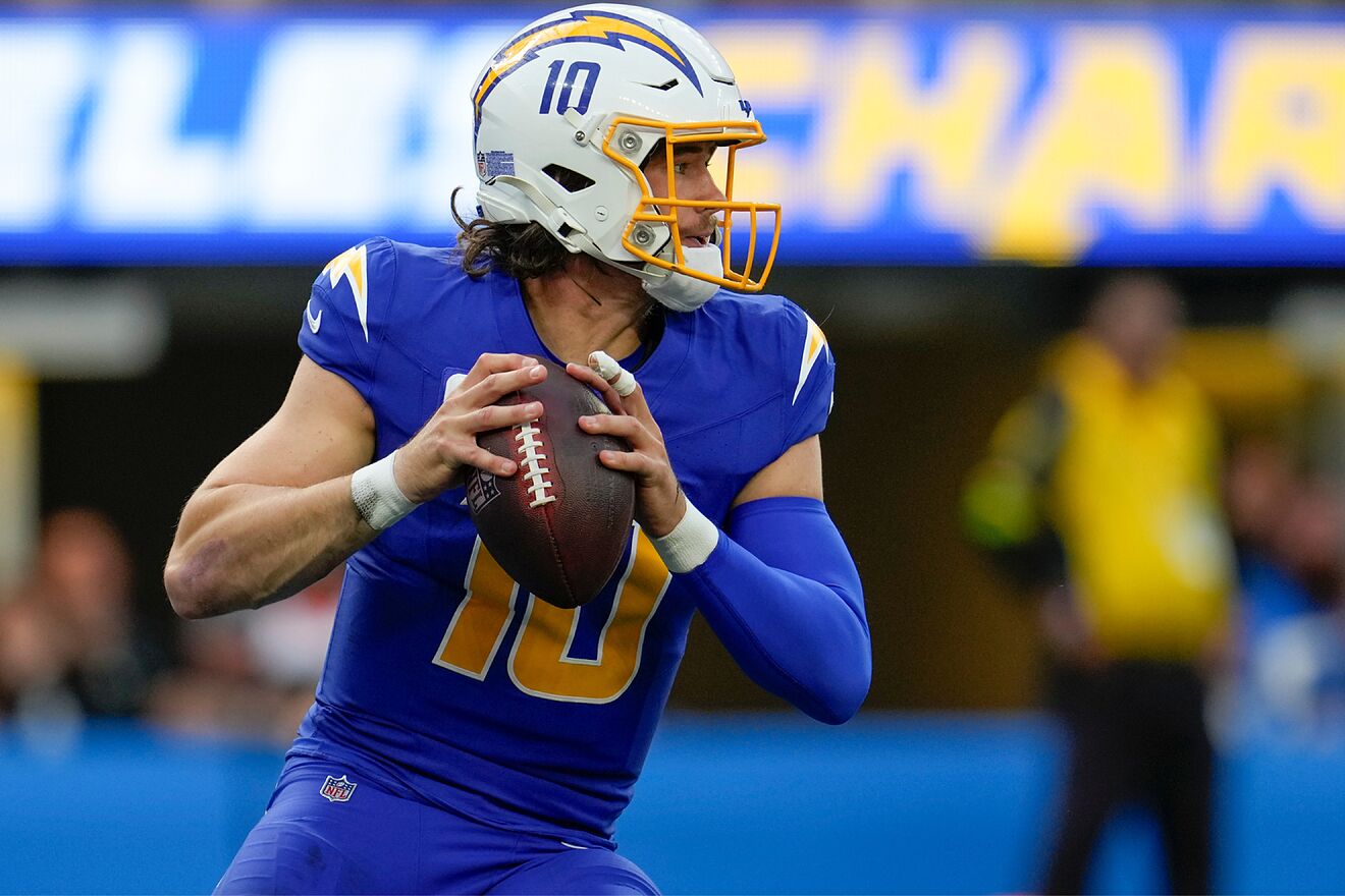 Chargers star Justin Herbert suffers finger fracture in loss to Denver ...