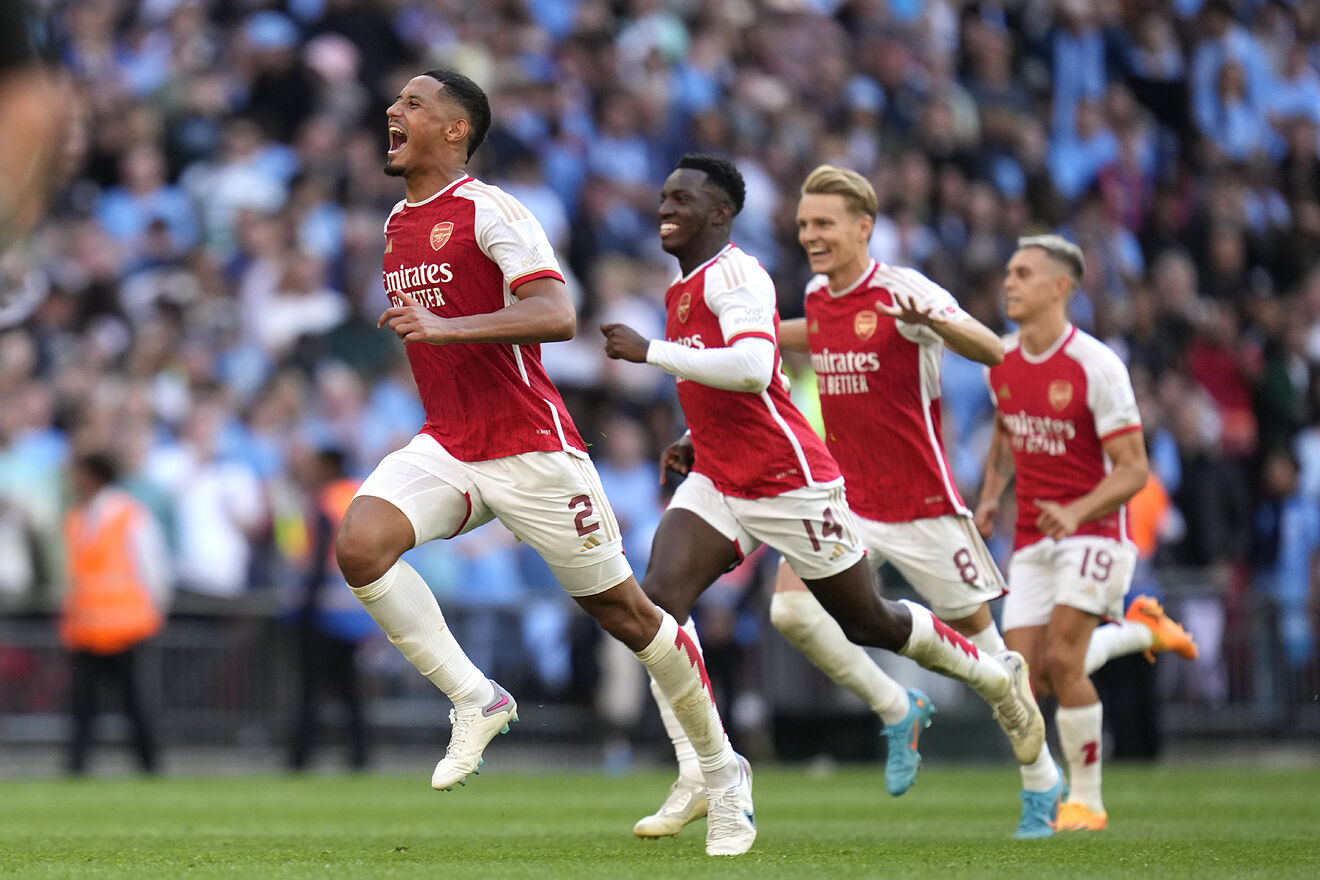 Arsenal take shootout win against Manchester City in Community Shield ...