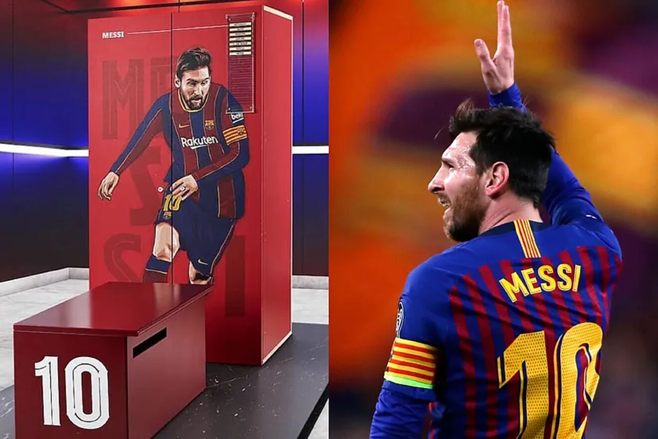 Barcelona turns to Messi to make money: locker up for sale at ...